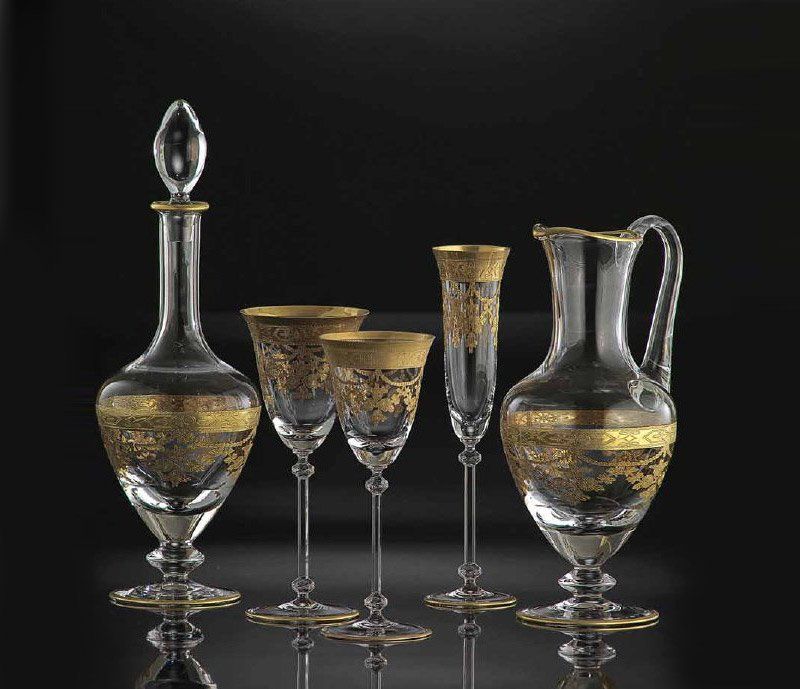 Servizio Spring Oro da Rogaska Cristallo | Designbest