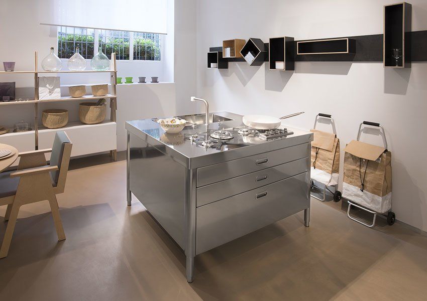 Cucina [D] da Alpes Inox | Designbest