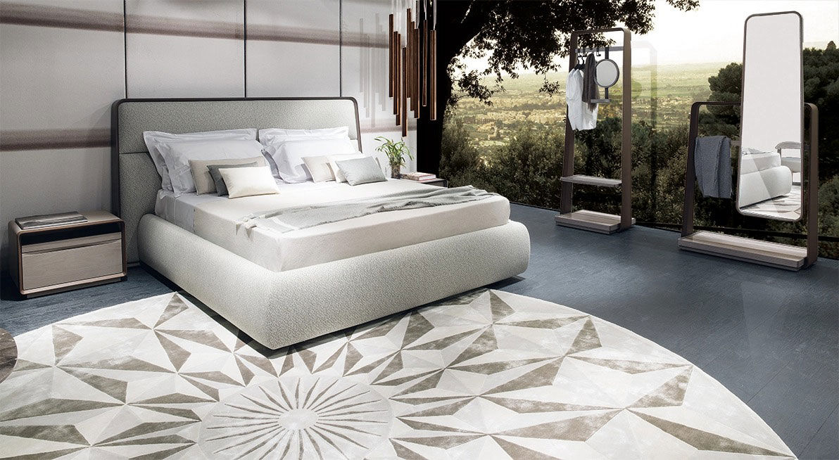 Double Beds: Bed Frame by Giorgetti